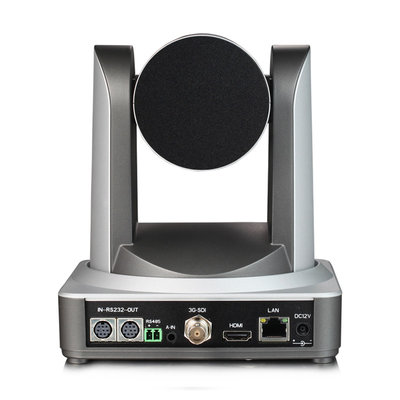 Hot selling professional audio interface 5x Zoom remote control ip sdi ptz video camera silver color