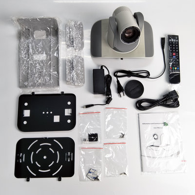 White Color 20X Zoom 2MP HD IP SDI DVI Video Conference Camera For Teletraining Interrogation