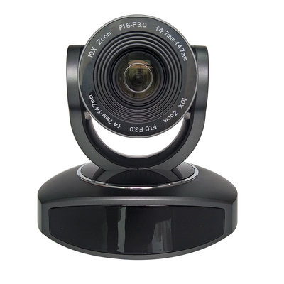 All-In-One HD Video and Audio Conferencing System 1080p 10x Optical Zoom PTZ Camera and Speakerphone