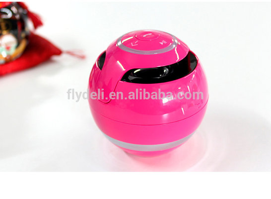 2018 Hot selling mini portable blue tooth speaker with led light