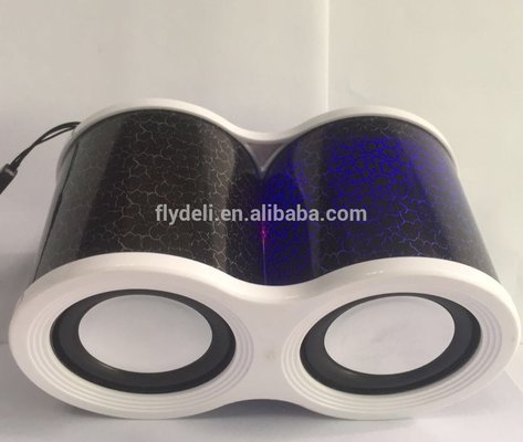 2018 Best Selling Crackle FM LED Wireless Portable Mini blue tooth Speaker