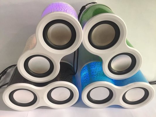 2018 Best Selling Crackle FM LED Wireless Portable Mini blue tooth Speaker