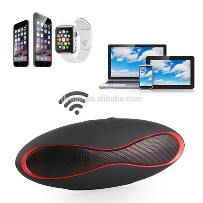 Football style slue speaker portable  subwoofer wireless outdoor blue tooth speaker