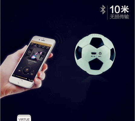2019 amazon best seller football rohs mini bluetooth speaker