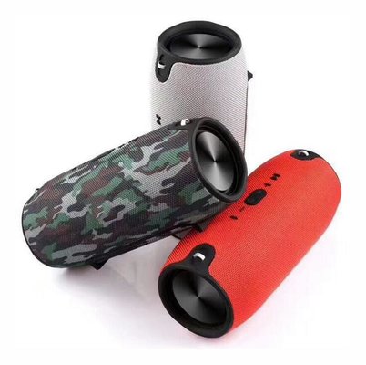 OEM  Portable  TF USB AUX FM cylinder blue tooth speaker