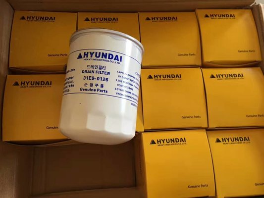 31E9-0126 HYUNDAI FILTER NEW FILTER SPARE PARTS EXCAVATOR PARTS