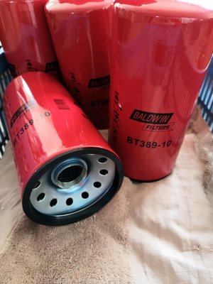 12754597 A143382 A45625 LE10 LF25 Fleetguard HF6711 Genuine Baldwin BT389-10 hydraulic oil filter