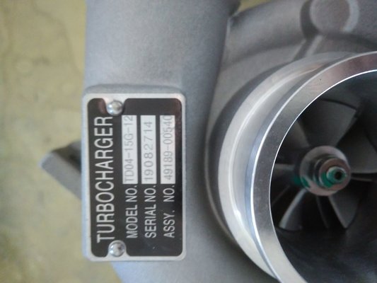 TD04 Turbo for ISUZU JCB Industrial 312B engine spare parts 8970114741 49189-00540