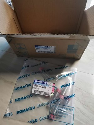 6156-11-3320 nozzle,PC400-7 Engine SA6D125E injector assy komatsu parts