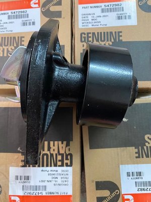 Cummins QSB ISB  water pump 5472982 4309448/5301688/5473991 cummins spare parts