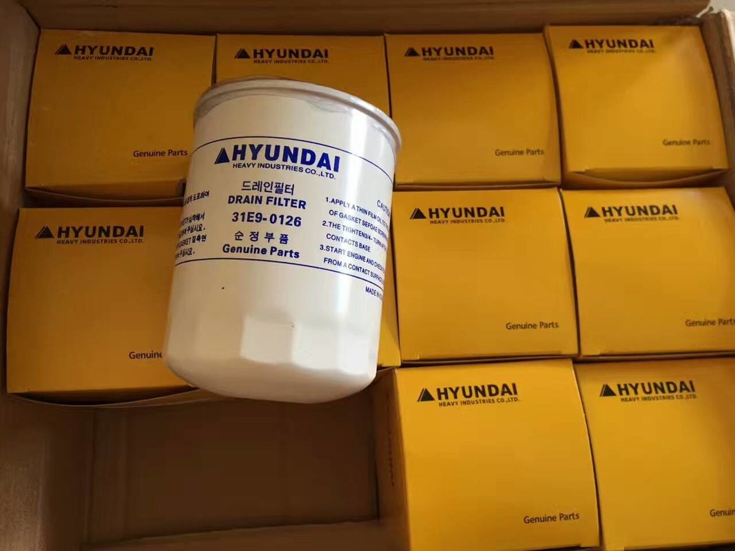 31E9-0126 HYUNDAI FILTER NEW FILTER SPARE PARTS EXCAVATOR PARTS