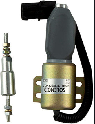 12V Diesel Fuel ShutOff Valve Fuel Pump Solenoid 3357411 for Cummins 6CT 6CT8.3 spare parts