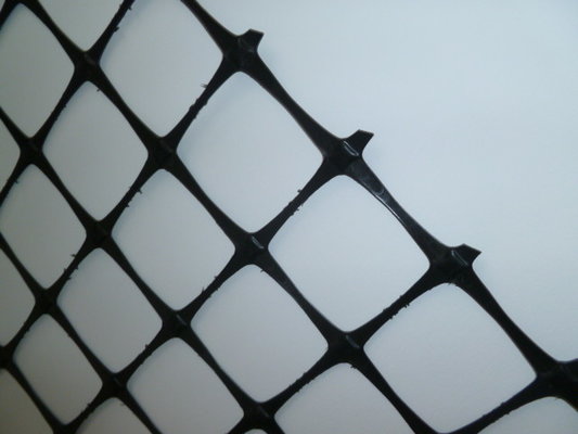 ASTM Standard 10KN/M Geosynthetic Materials , Exturded Pp Biaxial Geogrid