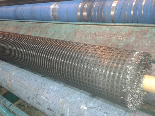 PP / Hdpe Uniaxial Retaining Wall Geogrid Reinforcement High Temperature Resistance