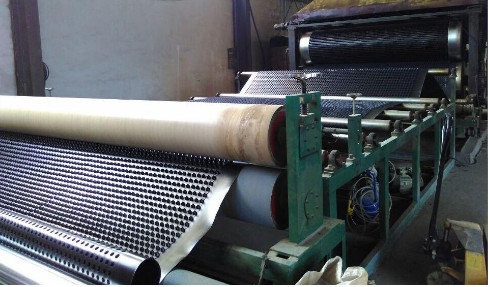 HDPE Single Side Dimpled Drainage Board Composited With Nonwoven Geotextile