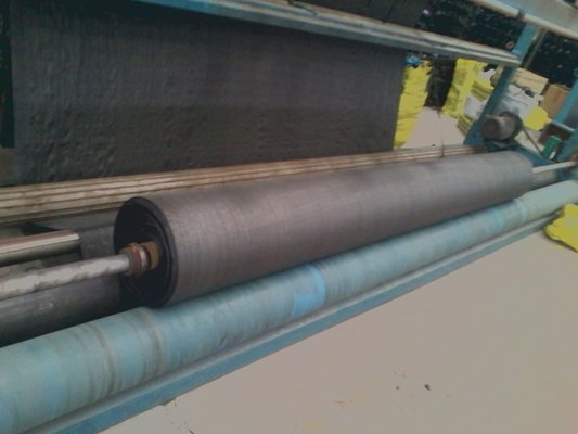 Weed Suppressant Woven Geotextile Membrane Fabric Anti - Aging Black Color