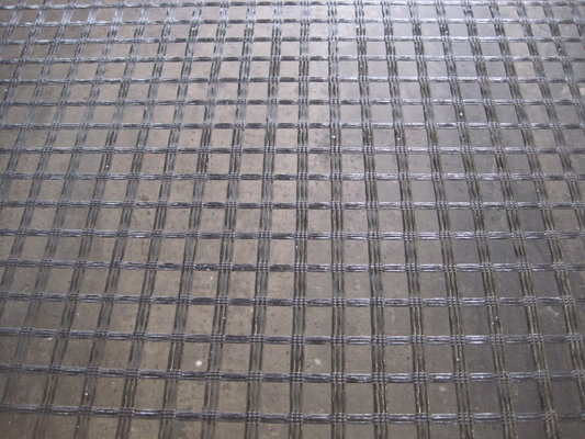 Bitumen Coated Asphalt Reinforcement Geogrid Self Adhesive High Tensile Strength