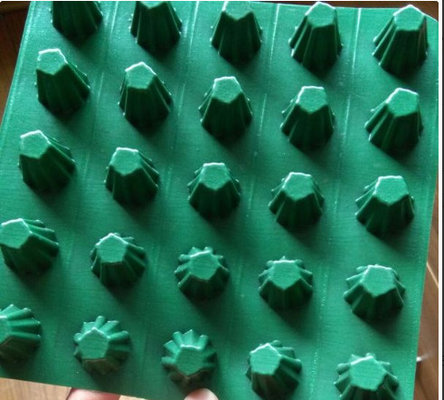 Roof Protection Dimpled Plastic Drain Sheet , Geosynthetics In Civil Engineering