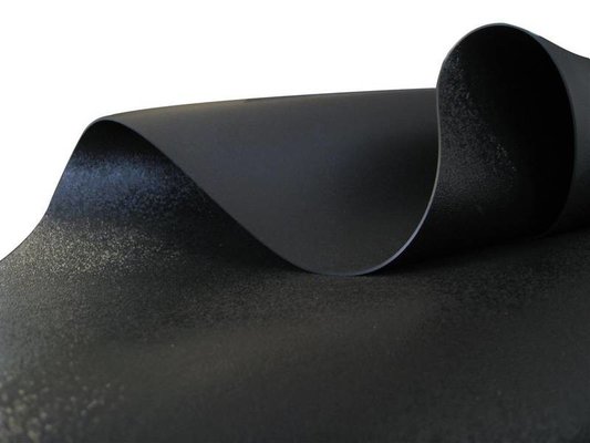 Black / White Color Geomembrane Pond Lining Sheets , Polypropylene Pond Liner