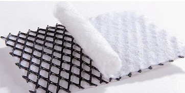 HDPE Material Geocomposite Drainage Net System For Pavement Reinforcement