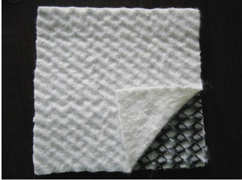 Three Dimensional Geocomposite Drainage Net High Tensile Shear Strength