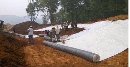 Sodium Bentonite Geosynthetics Clay Pond Liner  , Woven And Nonwoven Geotextile Clay Liner