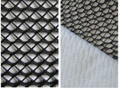 PP / PET Geotextile 3D Geocomposite Drainage Net for Riverbank