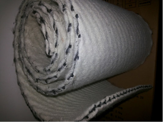 Low Elongation Geocomposite Drainage Net With Two Sides Geotextile Woven Fabric