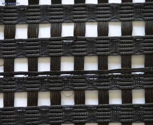 Biaxial Fibreglass Pavement Reinforcement Geogrid Road Construction / Highway Maintenance