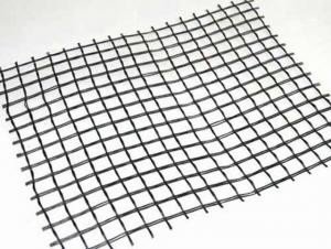 Biaxial Fibreglass Pavement Reinforcement Geogrid Road Construction / Highway Maintenance
