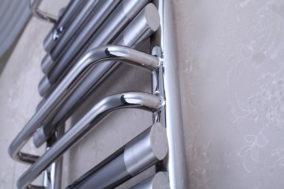 700mm Wide Electric Bathroom Heated Towel Radiator Ladder Style Design