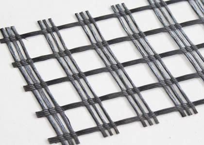Heavy Duty Pavement Soil Reinforcement Geogrid Self - Adhesive High Temperature Resistance