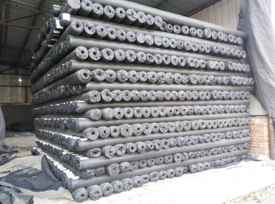 55KN Weed Proof Woven Coir Geotextiles Membrane Fabric In Roads Construction