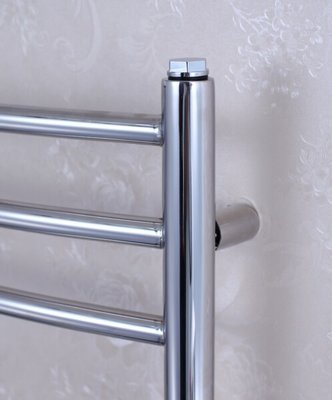 Heated Hot Water Towel Rack Radiator , Small Heated Towel Rail For Cloakroom