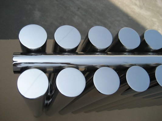 Polished Stainless Steel 304 Wall Mounted Water Heated Towel Rails For Bathroom