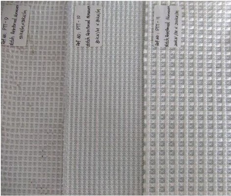 Warp Knitted Polyester Composite Geotextile ,100KN Ground Stabilization Fabric