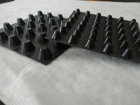 Waterproofing Basement Foundation Dimpled Drainage Mat Chemical Resistance