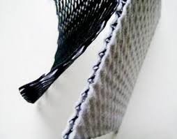 High Strength Geocomposite Drainage Net , Tunnel / Dam Geocomposite Drainage Layer
