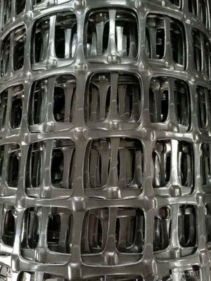 Soil Reinforcement / Retaining Wall Geogrid , Large Concrete Retaining Wall Blocks 