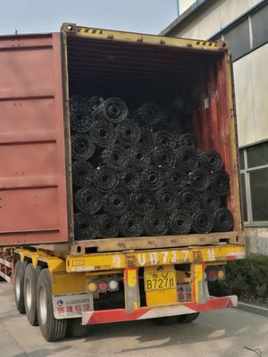 Warp Knitted Geosynthetic Reinforcement Retaining Wall , Landscape Retaining Wall Blocks