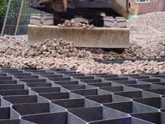 Driveway grid gravel stabilizer HDPE soil geocell 75mm-200mm CE from China