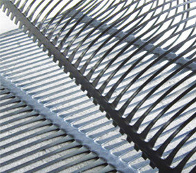 40KN/M Exturded Cold Stretched PP Uniaxial Geogrid Geosynthetic Materials