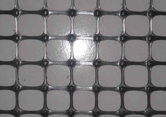 40KN/M Exturded Hot Stretched Polypropylene PP BX Retaining Wall Geogrid