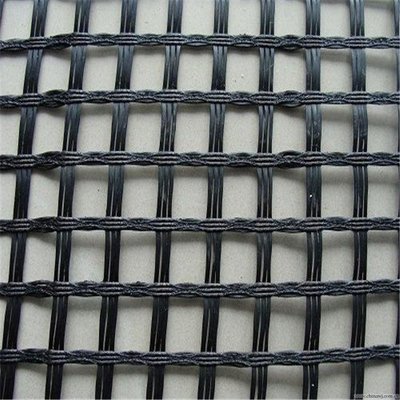 Light Weight Durable Fiberglass Geogrid For Railway Foundation / Dike Slope