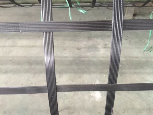 High Strength Geosynthetic Materials Geogrid Road Construction Material