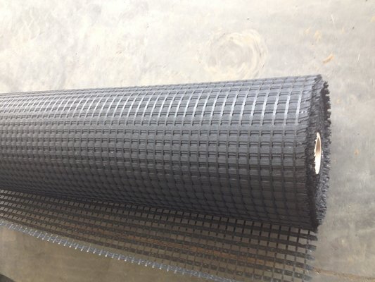 High Strength Bitument Coated Fiberglass Pavement Reinforcement Geogrid
