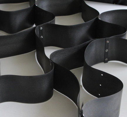 Perforated HDPE Soil Stablization Slope Protection Geocell Thickness 0.9mm 1.0mm