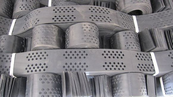 Perforated HDPE Soil Stablization Slope Protection Geocell Thickness 0.9mm 1.0mm