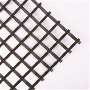 30KM - 1000KN Asphalt Reinforcement Self Adhesive Fiberglass Geogrid