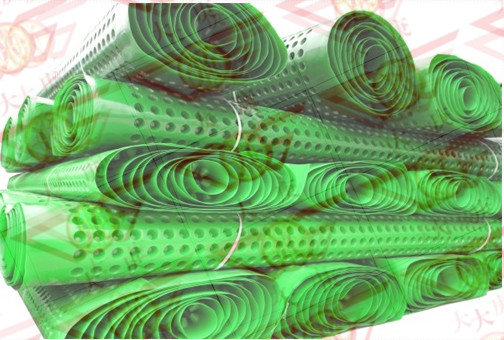 Green Roof Basement Construction HDPE  Dimpled Drainage Board , Thickness 1mm / 1.5mm